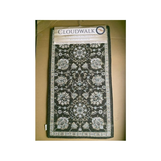 NEW Cloudwalk Woven Tapestry Rug with Orthopedic Foam FAST SHIPPING ...