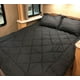 Short Queen Comforter - RV Bedding - Black - Walmart.com