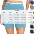 AUNVITO Women's Solid Color High Waist Yoga Shorts with Pocket Butt ...