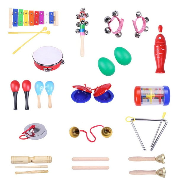 AMERTEER 24 pieces of musical instruments and music toys for young ...