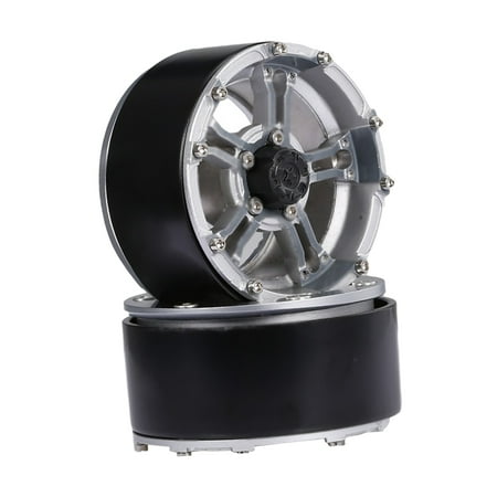 2 Pieces Metal Wheel Hub Deadlock, Wheel , for Axial SCX10 :10 Parts ...