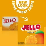 Jell-O Mango Artificially Flavored Gelatin Fruit Dessert Mix, 3 oz Box ...