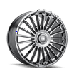 24x9 Cavallo CLV-36 Nano Chrome Wheel 5x115/5x120 (18mm) - Walmart.com