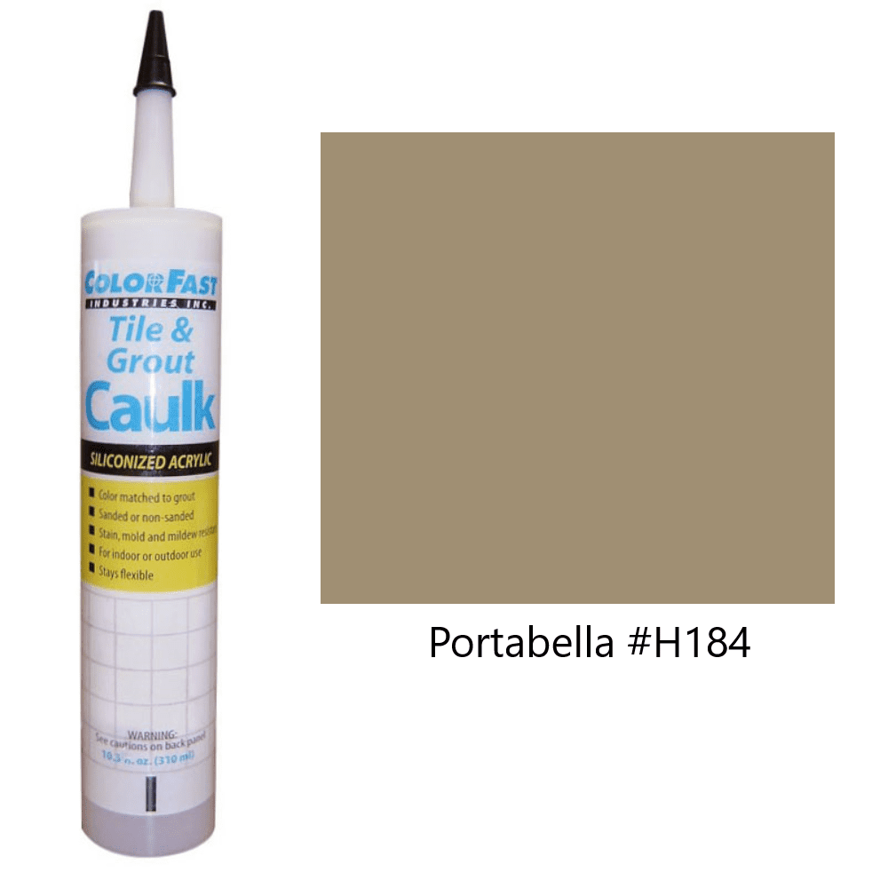 ColorFast Latex Colored Caulk - Hydroment Color Line: Portabella Sanded ...