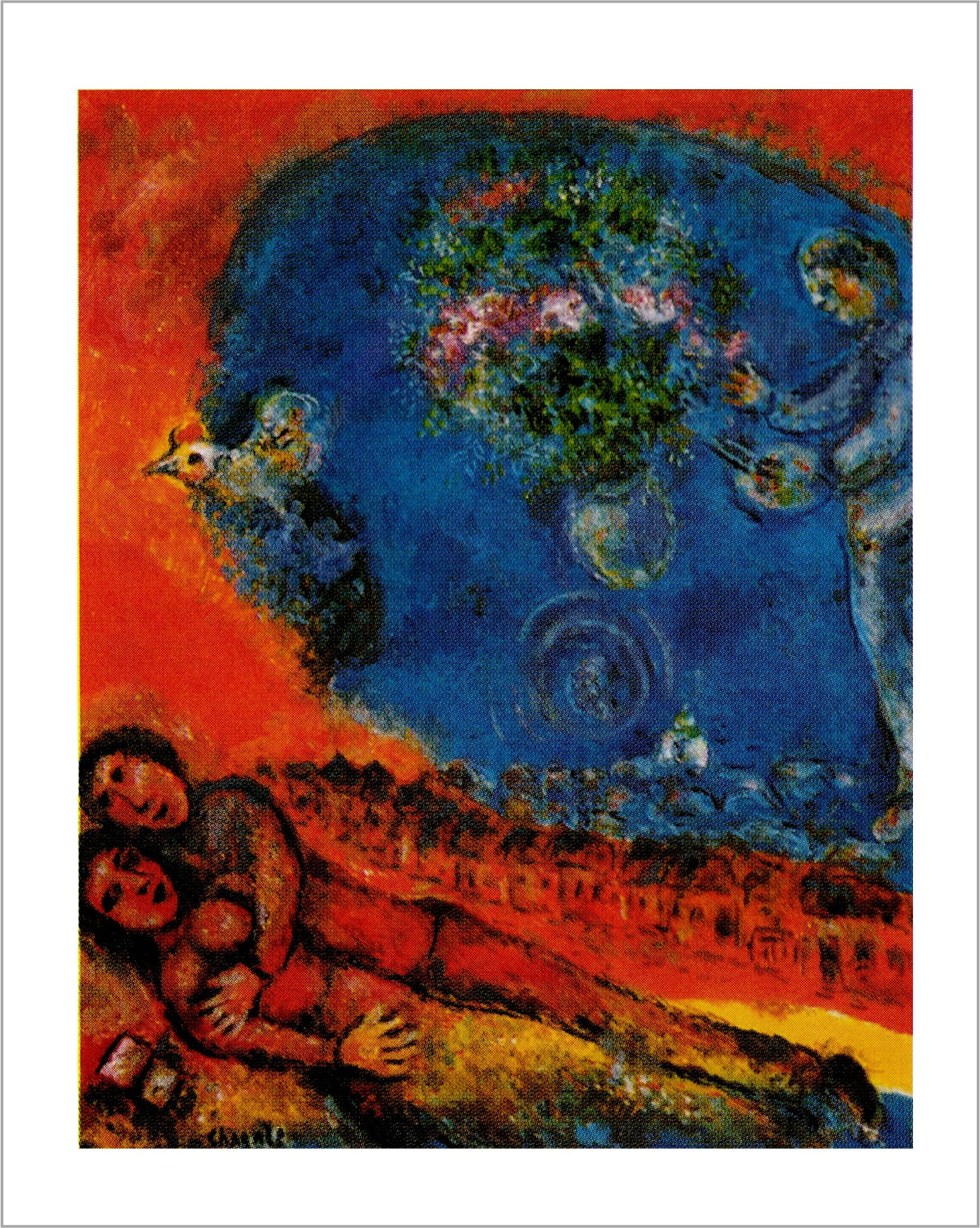 Marc Chagall The Lovers