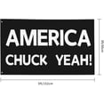 America Chuck Yeah 3x5 Ft Flag Yard Garden Banner - Walmart.com