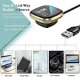 Comvin USB Charging Cable Dock for Fitbit Sense/Versa 3/4, 3.3Ft 2pk ...