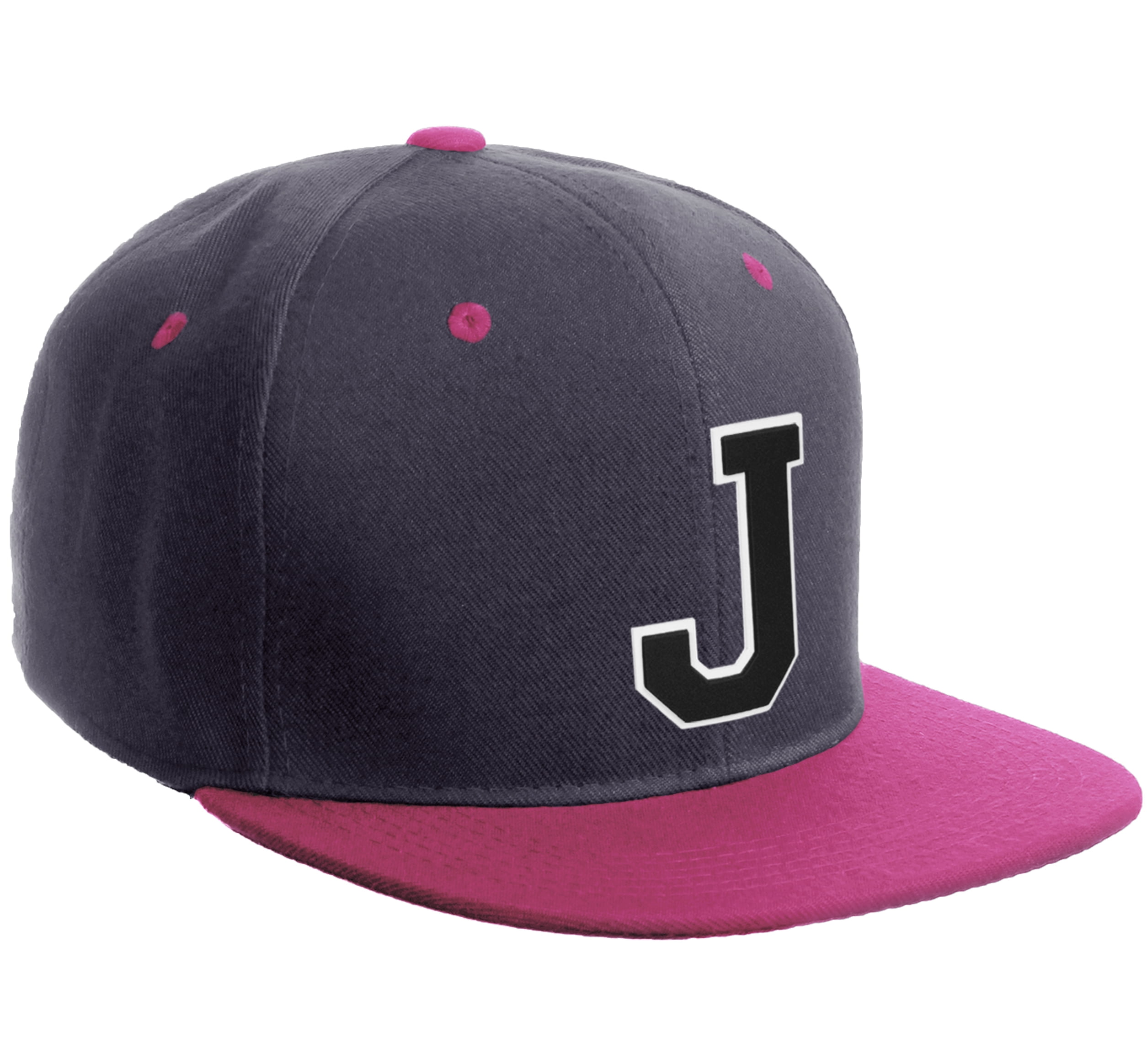 Daxton Classic Snapback Hat Custom A to Z Initial Varsity Letters ...