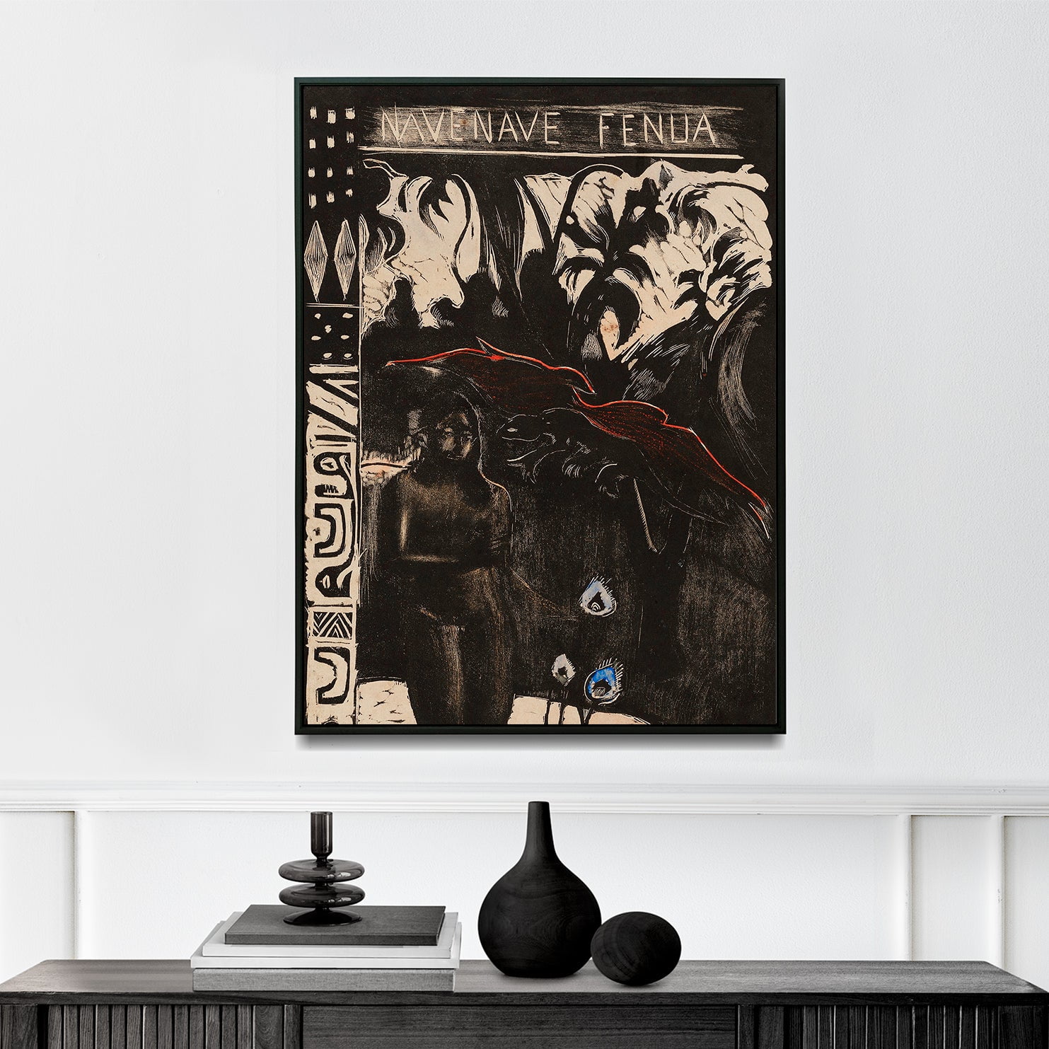 Delightful Land - Nave nave fenua, from the Noa Noa Suite - ca. 1893 ...