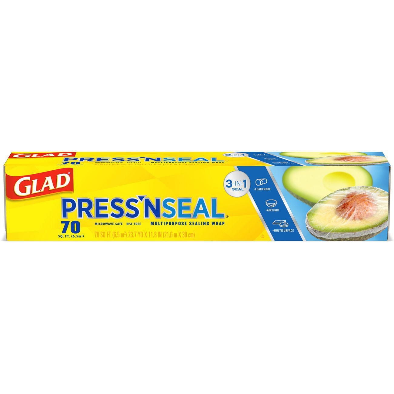 Click here for Glad Pressn Seal Wrap  70 Square Foot Roll 70 Sq F... prices