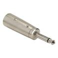 Biplut 3 Pin XLR Male to 1/4 Inch Stereo Cable Microphone Mic Plug ...