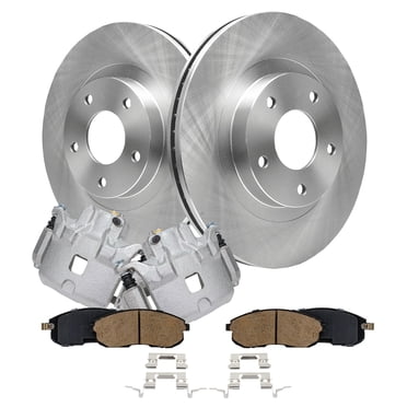Detroit Axle - Front Brake Kit for Ford Focus Volvo C30 S40 Drilled and ...