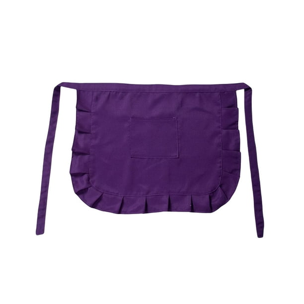 tredstone Polyester Apron Solid Color Replacement Cute Lace Kitchen ...