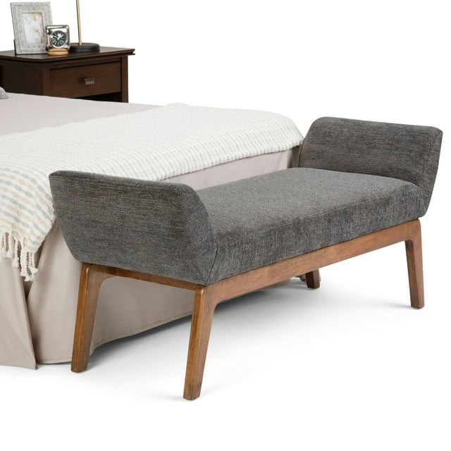 Simpli Home Sabrina Extra Wide Ottoman Bench - Walmart.com