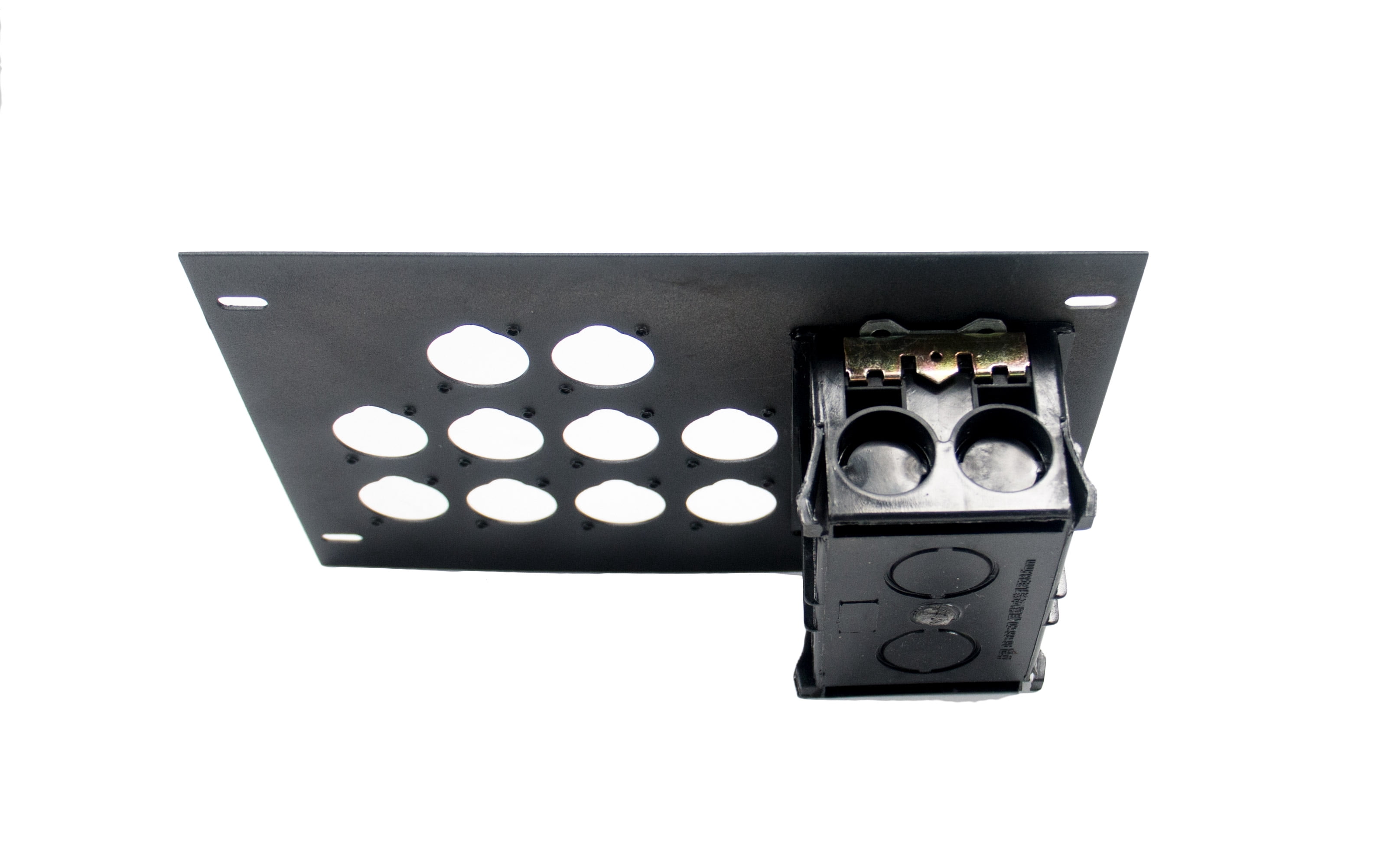 Buy Elite Core FBL-PLATE-10+AC Plate for FBL Floor Box With AC Duplex ...