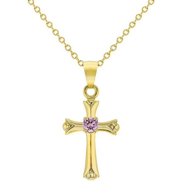 Little Girls Cross Necklace