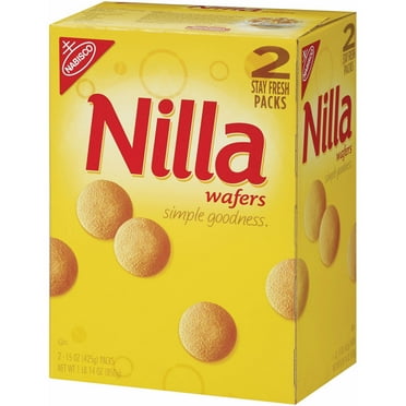 Nilla Wafers Vanilla Wafer Cookies, Family Size, 15 oz - Walmart.com
