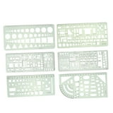 GETAJGHSD 6Pcs Green Plastic Ruler for Fractional Measurement and ...