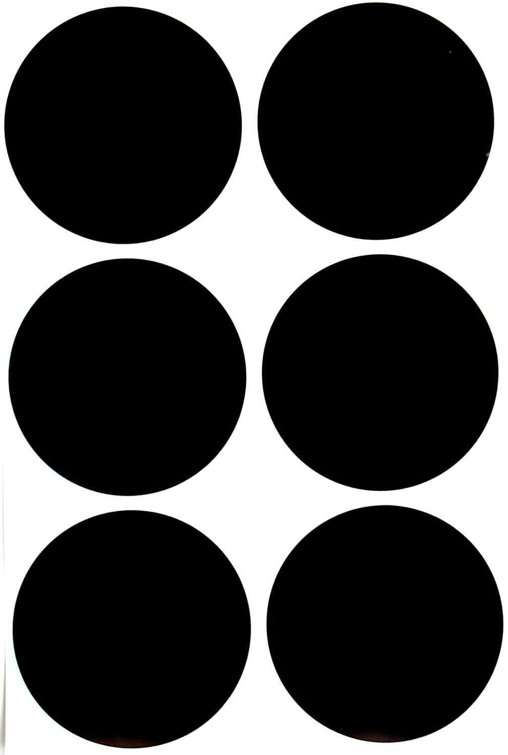 - Colored Round 2 inch Black 50mm dot Labels for Multi-Purpose Great ...