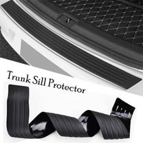 DODAMOUR 4 Pack Car Rubber Bumper Anti Collision Strips, Front and Back ...