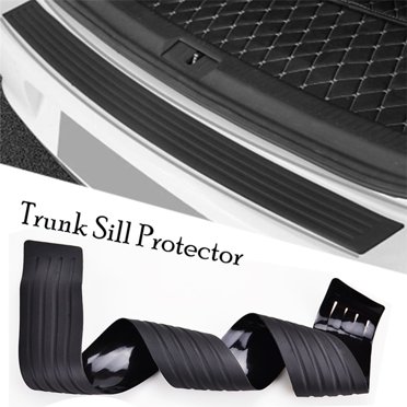 DODAMOUR 4 Pack Car Rubber Bumper Anti Collision Strips, Front and Back ...