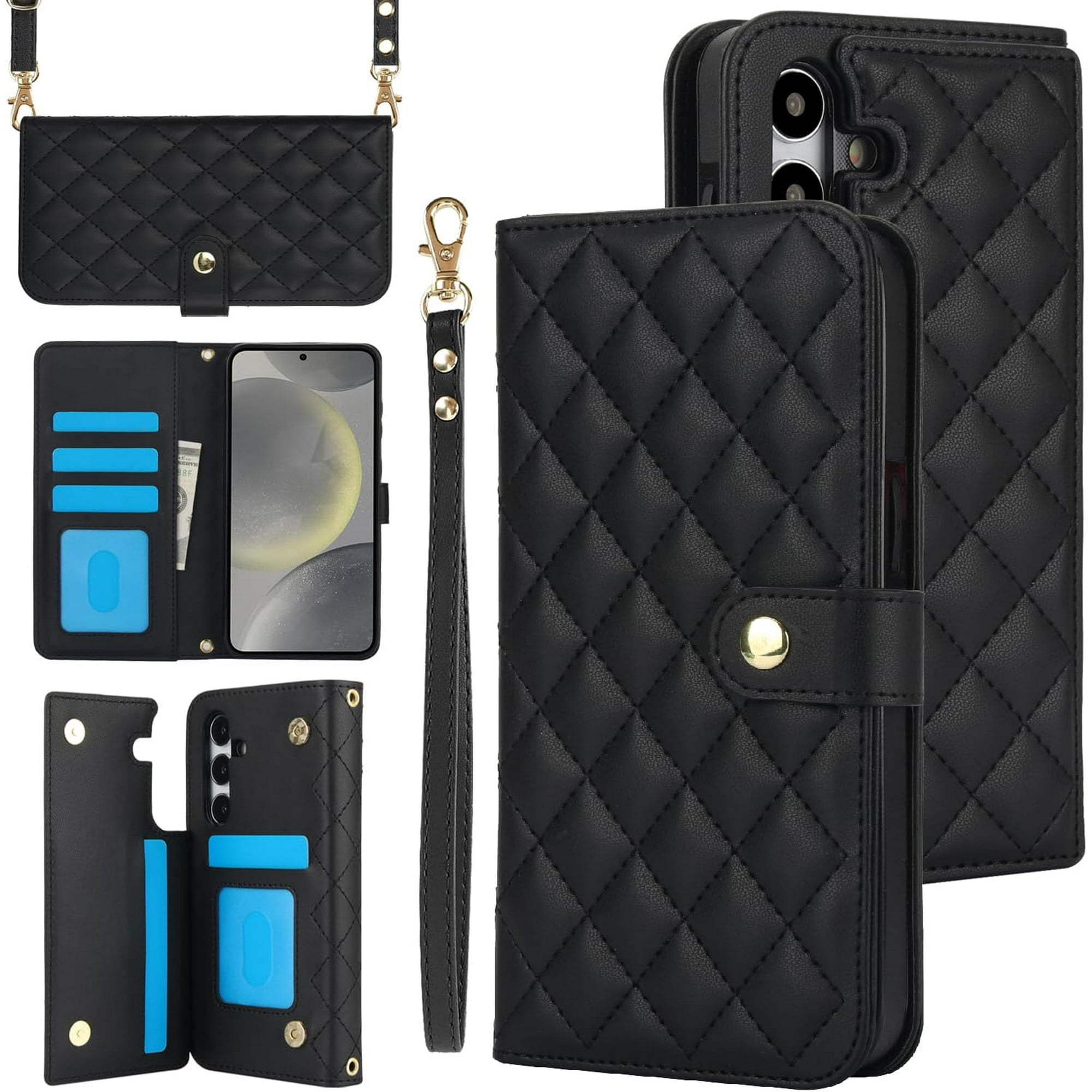 Click here for Mykomi For Samsung Galaxy S24 6.2 Inches Wallet Ca... prices