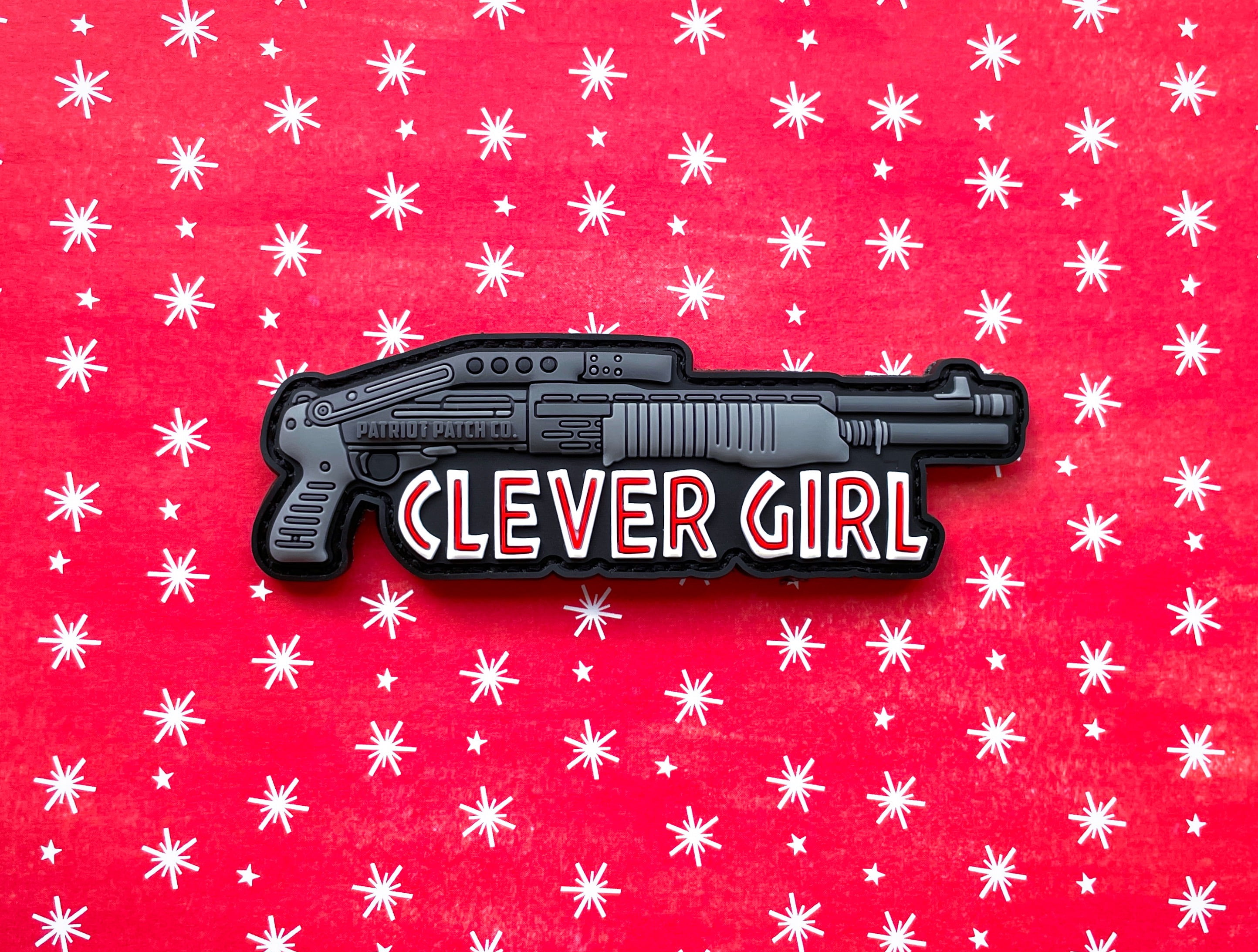 Patriot Patch Co. - Clever Girl 12 Gauge - Patch - Walmart.com