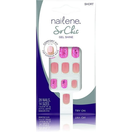 Nailene So Chic Nail Gel Number 71342, Short Design by Nailene - Walmart.ca