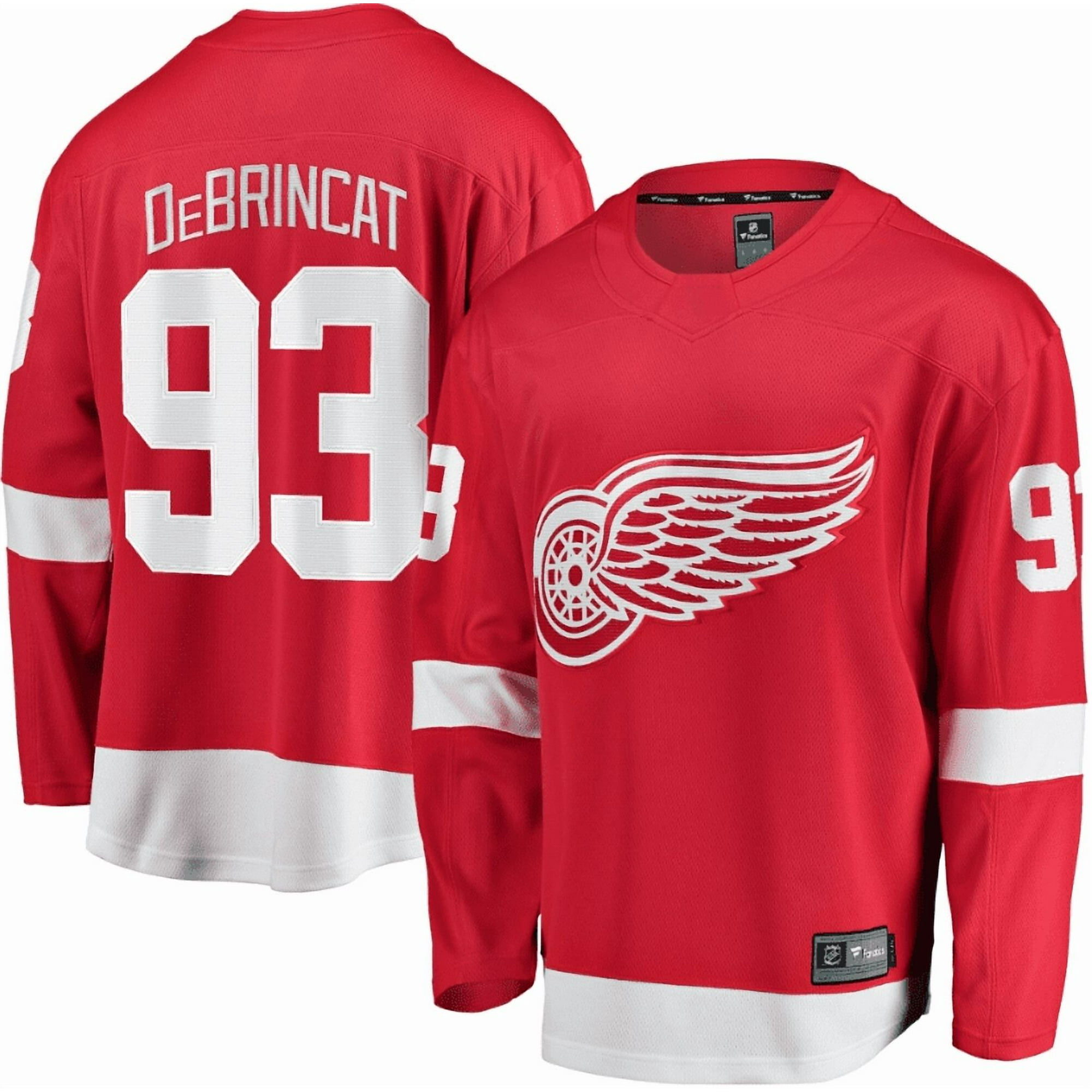 Click here for 12dbqf Mens Adult Jersey  Player Name  Detroit Red... prices