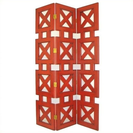 Wayborn Hunter Room Divider in China Red | Walmart Canada