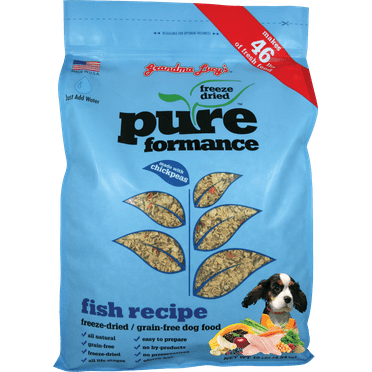Grandma Lucy's Pureformance Grain-Free Rabbit Freeze Dried Dog Food, 10 ...