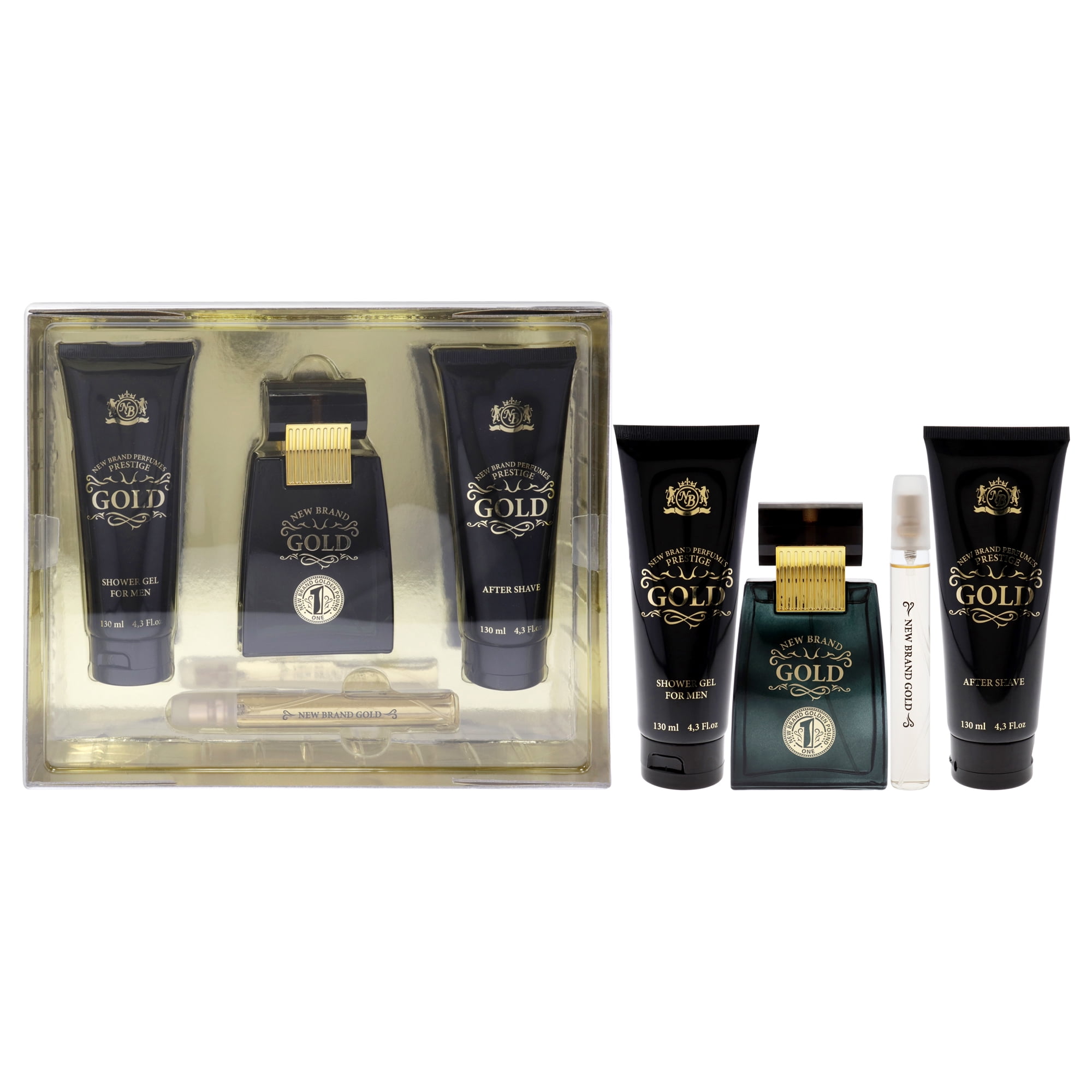 Click here for Gold By New Brand For Men - 3 Pc Gift Set 3.3oz Ed... prices