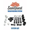 8-2X20' SunQuest Solar Swimming Pool Heater Complete System with Roof ...