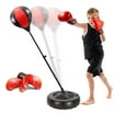Walmart Adjustable Height Kids Boxing Set with Punching Ball ...