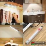 LOFTER-PRO Motion Sensor Closet Lights, Wireless 10 LED, Rechargeable ...