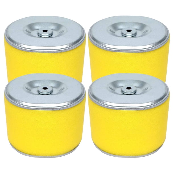 GX270 Air Filter 4-Pack for Honda GX240 8HP and GX270 9HP Engines ...