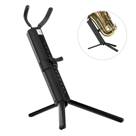 Portable Tenor Saxophone Stand Folding Sax Holder Tripod Bracket with ...