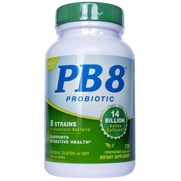 Nutrition Now Pb 8 Pro-Biotic Acidophilus For Life - 120 Vegetarian ...