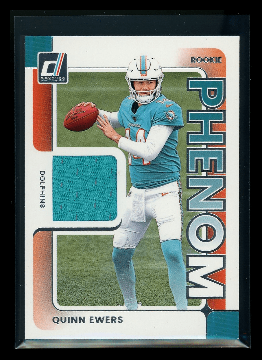 2025 Panini Donruss Rookie Phenom Jerseys Quinn Ewers #RPJ-QES Jersey ...