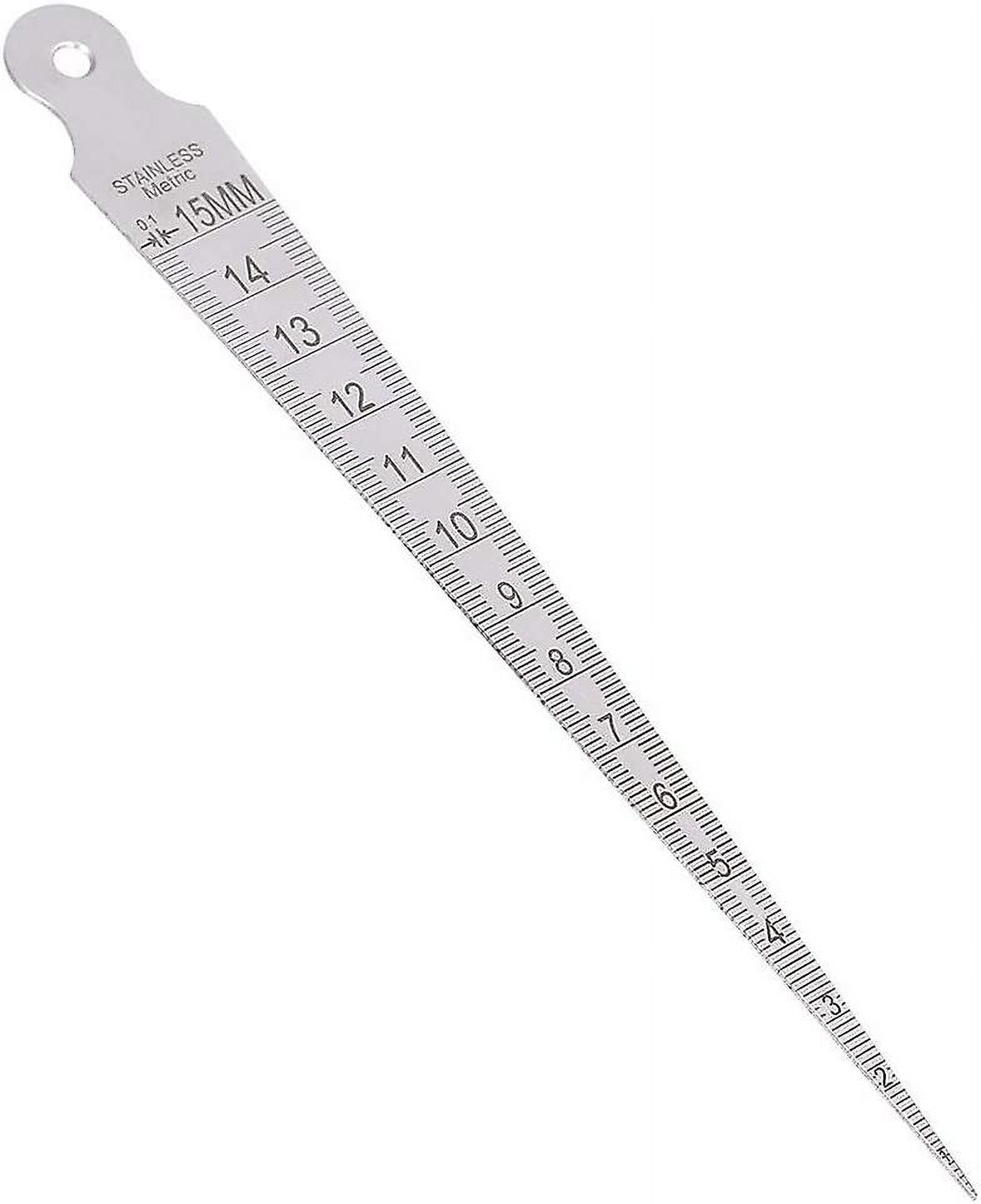 Calibre cónico - Regla de acero inoxidable Inspección de soldadura ...