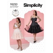 Simplicity Misses' Plus Size 18W-26W Special Occasion Skirts Pattern, 1 ...