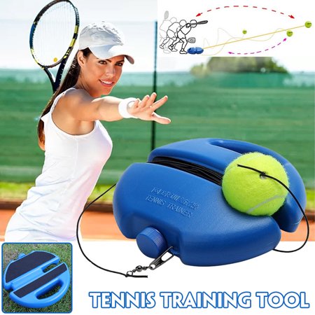 Singles Tennis Balls Training Practice Tool Balls Back Base Trainer ...