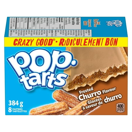 Pop-Tarts® Frosted Churro Flavour Pastries, 384 g, 8 Pastries, PT BRWN ...