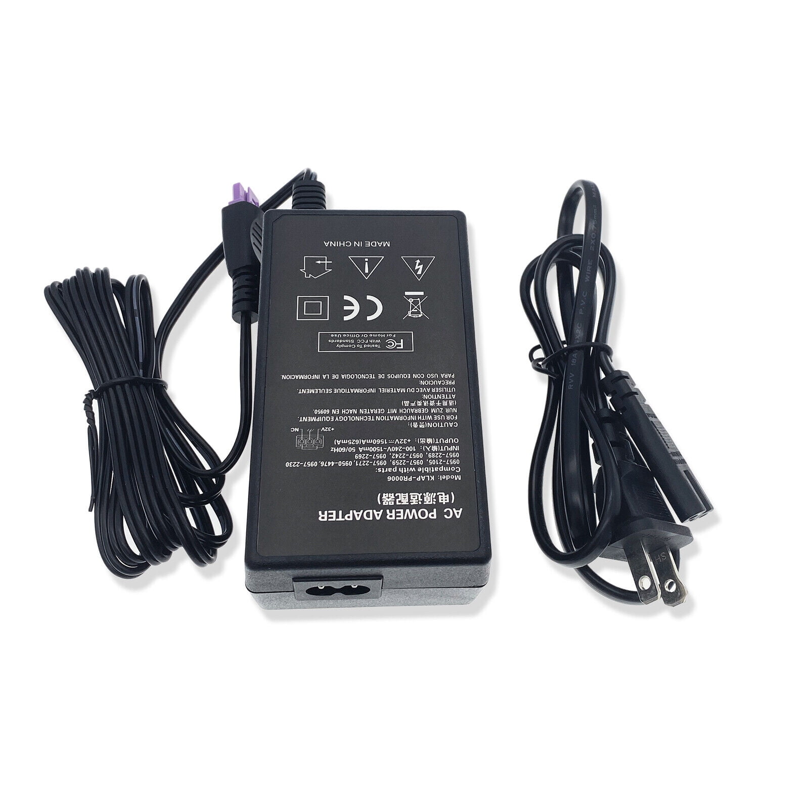 AC Adapter For HP OfficeJet 6500 Wireless All-In-One Inkjet Printer ...