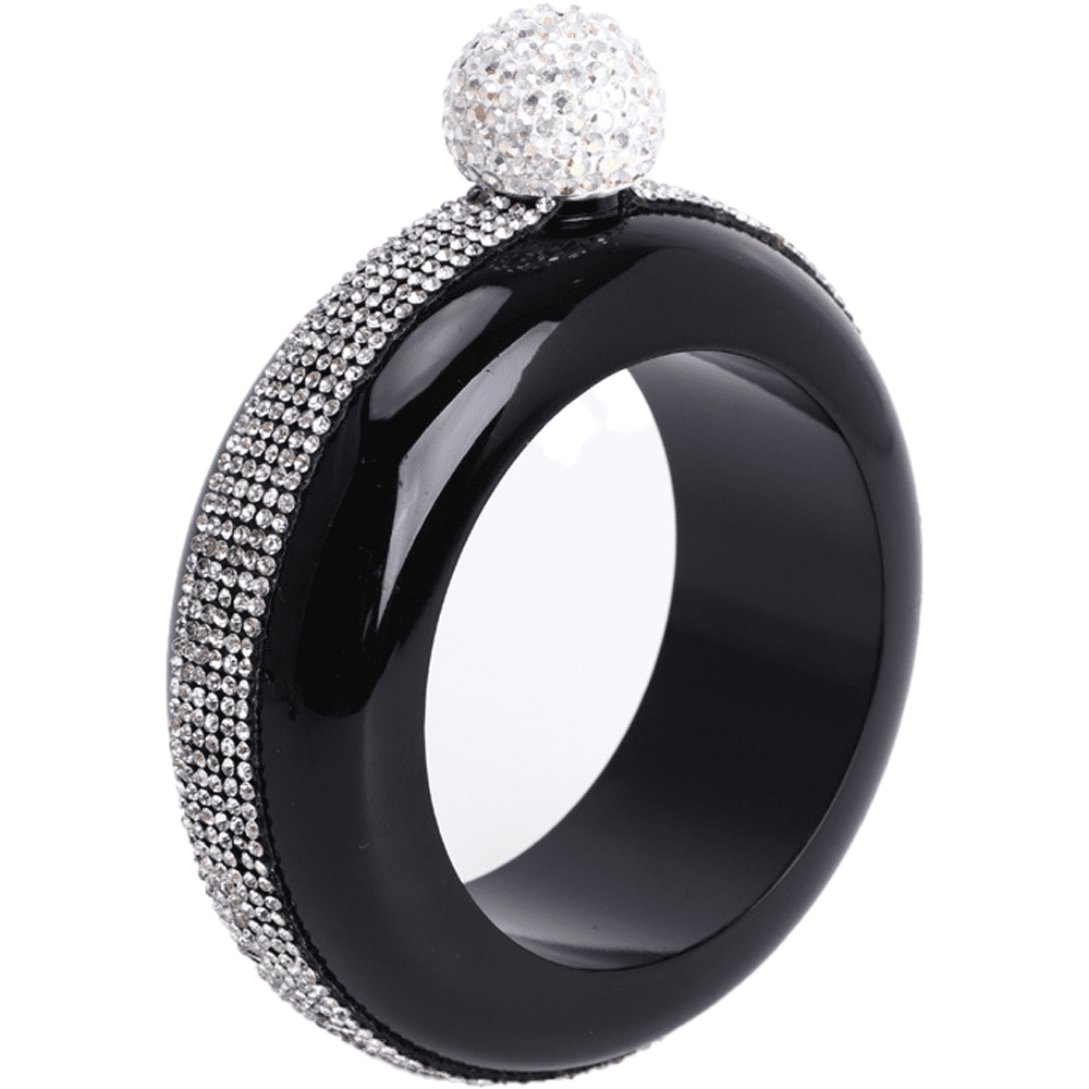 Bracelet Flask for Women，Stainless Steel Hip Flask Bracelet Bangle for ...