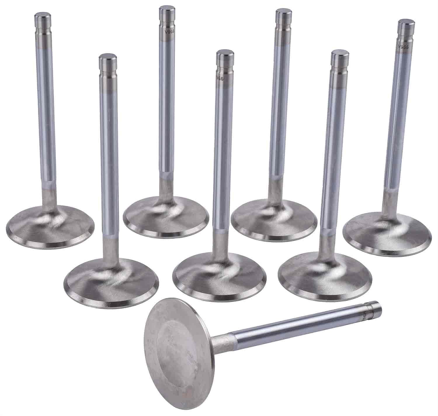 JEGS 514152 Performance Stainless Steel Intake Valves Small Block Chevy ...