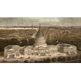 Capitol Building in Washington DC 1871 Poster Print - Walmart.com