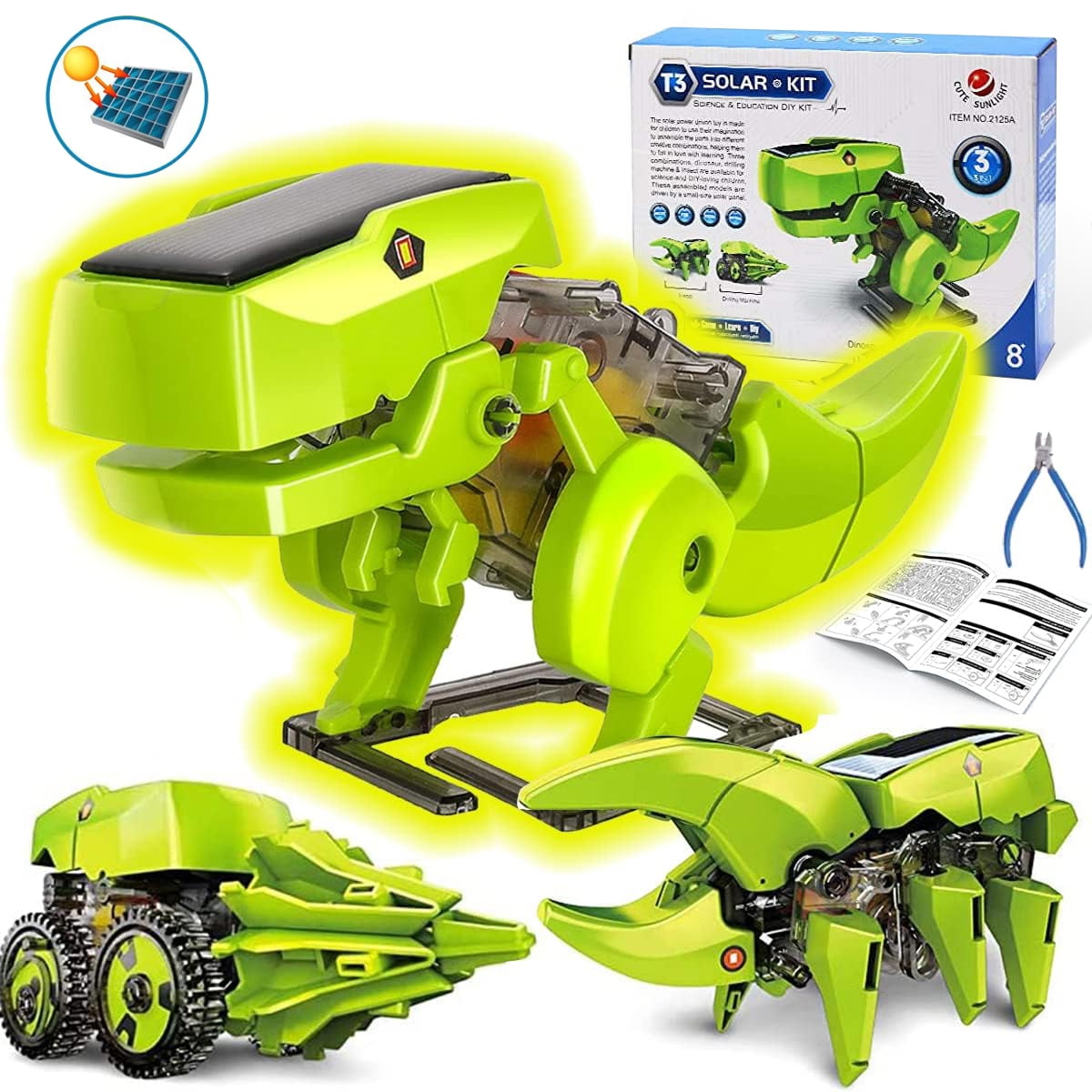 Trex Toys Discovery Remote Control T-Rex Action Dinosaur Moves And ...