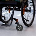 2x 8" Rubber Replacement Wheels for Wheelchairs, Rollators & Walkers ...