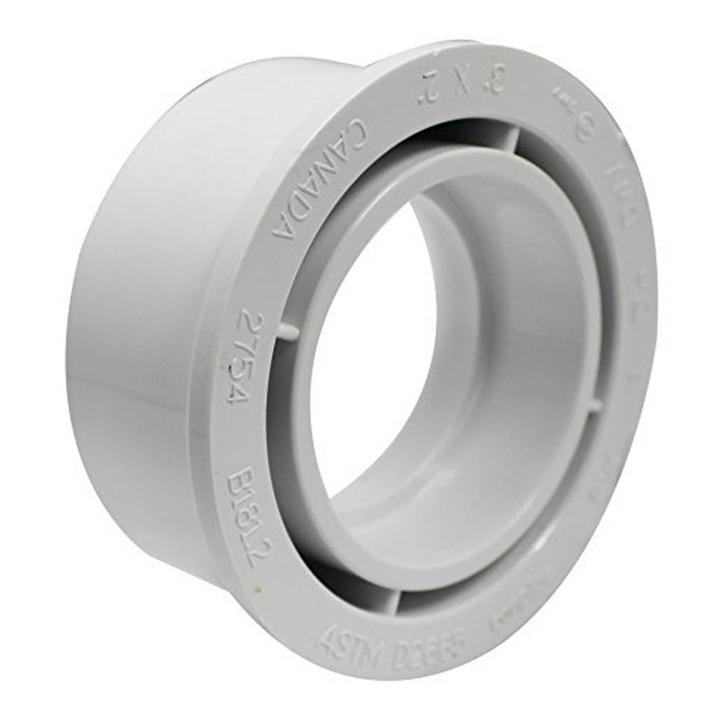 Canplas 192754 PVC DWV Flush Bushing, 3 x 2-Inch, White - Walmart.com ... Canplas 192754 PVC DWV Flush Bushing, 3 x 2-Inch, White - Walmart.com ...